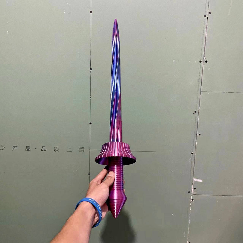 3D Printed Retractable Sword – IMPACT GEL TOY